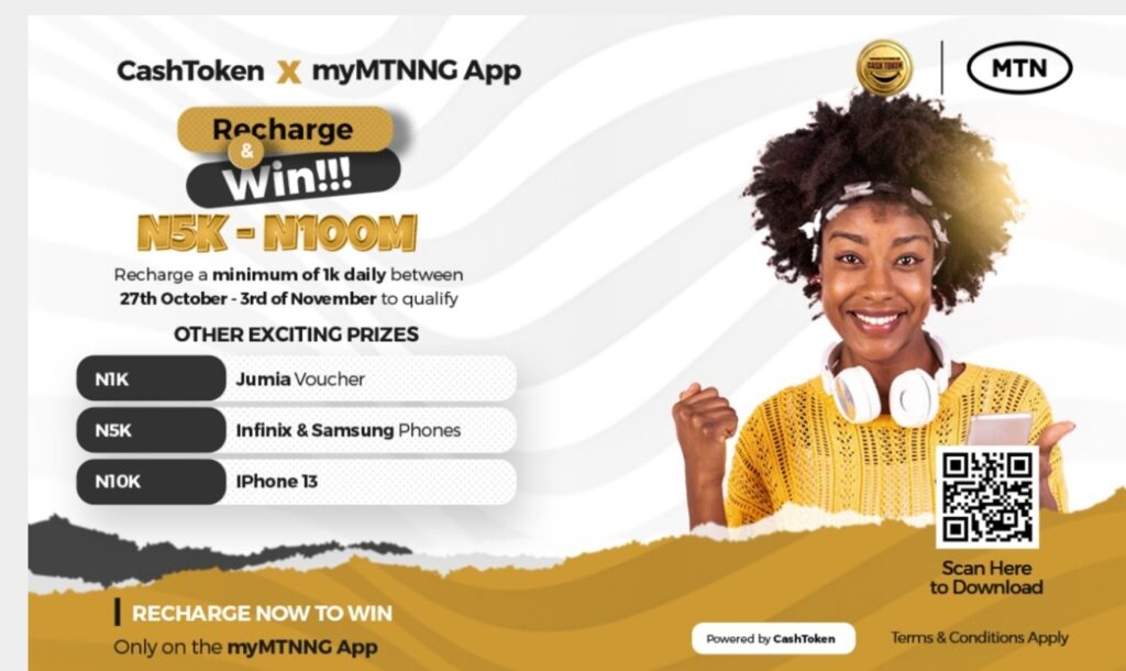 Mtn Recharge And Win Free iPhone 13, Shopping Vouchers & CashTokens ...
