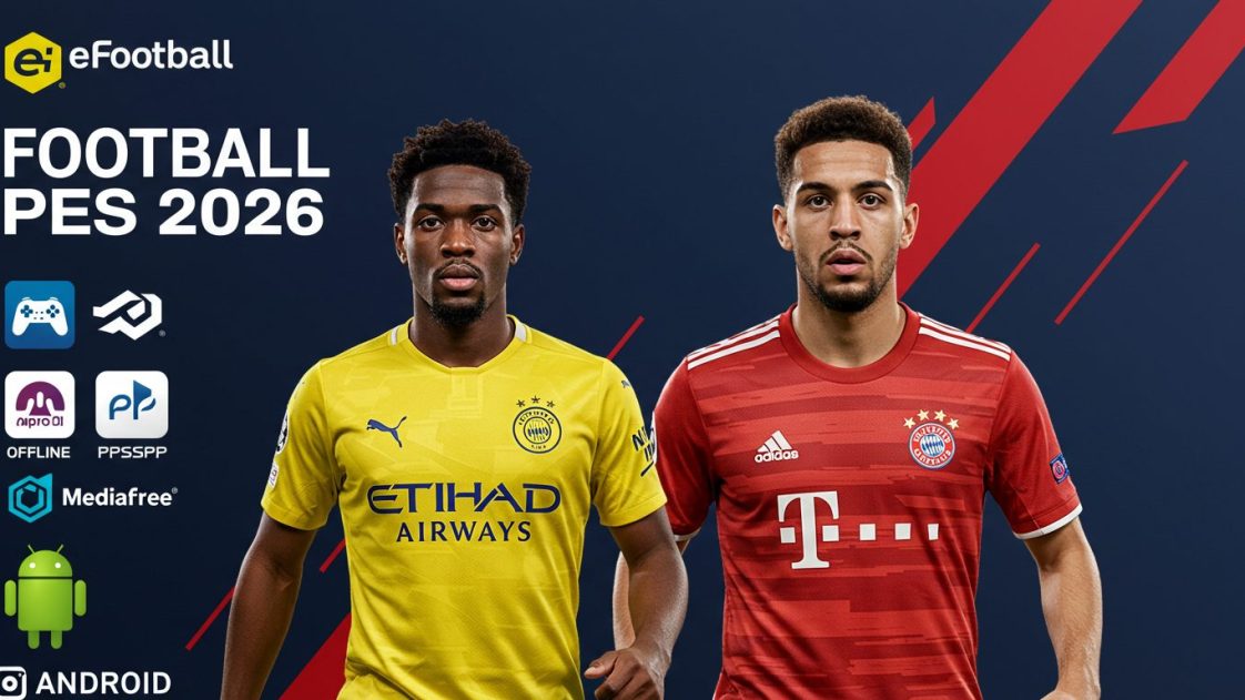 Efootball Pes 2025 PPSSPP For Android ISO Download - Alitech